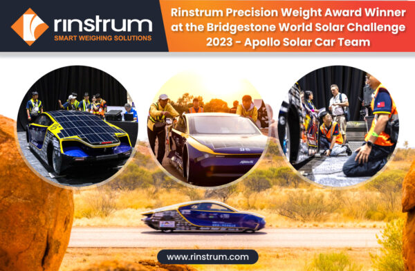 Rinstrum Precision Weight Award Winner at Bridgestone World Solar ...